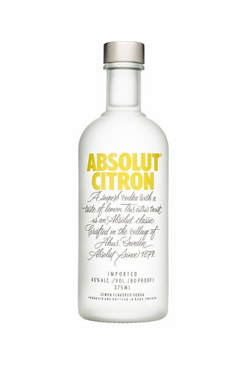 Absolut Citron Vodka - Drinx Market