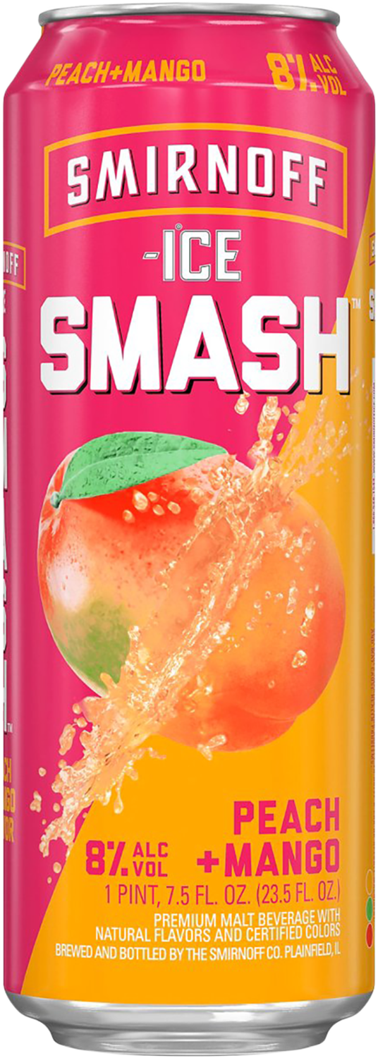Smirnoff Ice Smash Peach Mango - Drinx Market