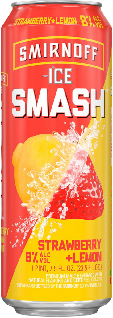 Smirnoff Ice Smash Strawberry Lemon - Drinx Market