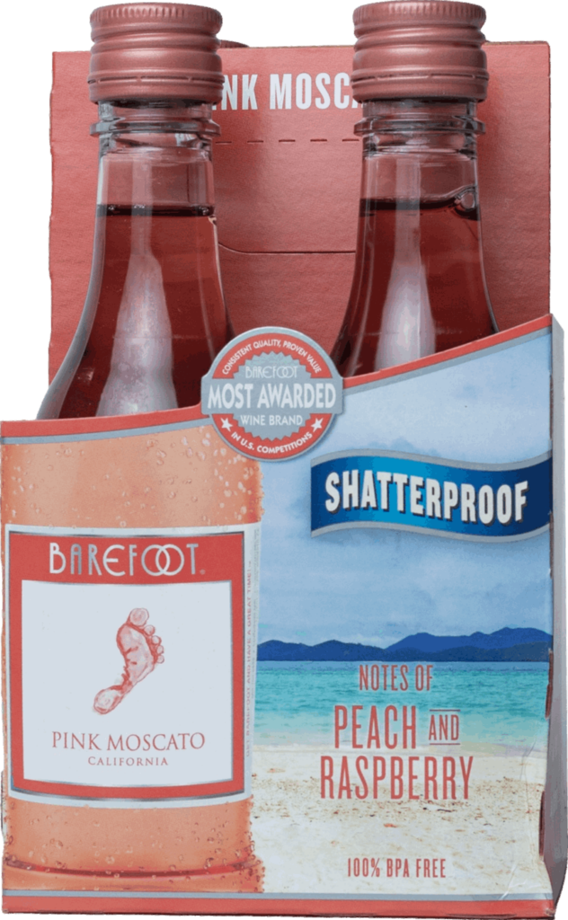 Barefoot Pink Moscato - Drinx Market