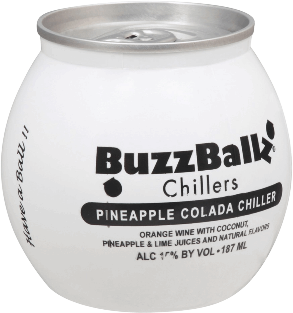 Buzzballz Chillerz Pineapple Colada Chiller - Drinx Market