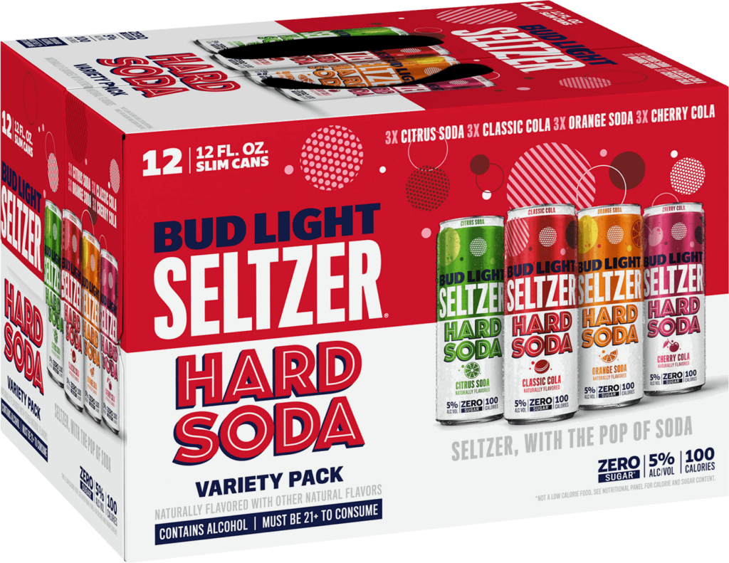Bud Light seltzer Hard Soda Variety pack - Drinx Market